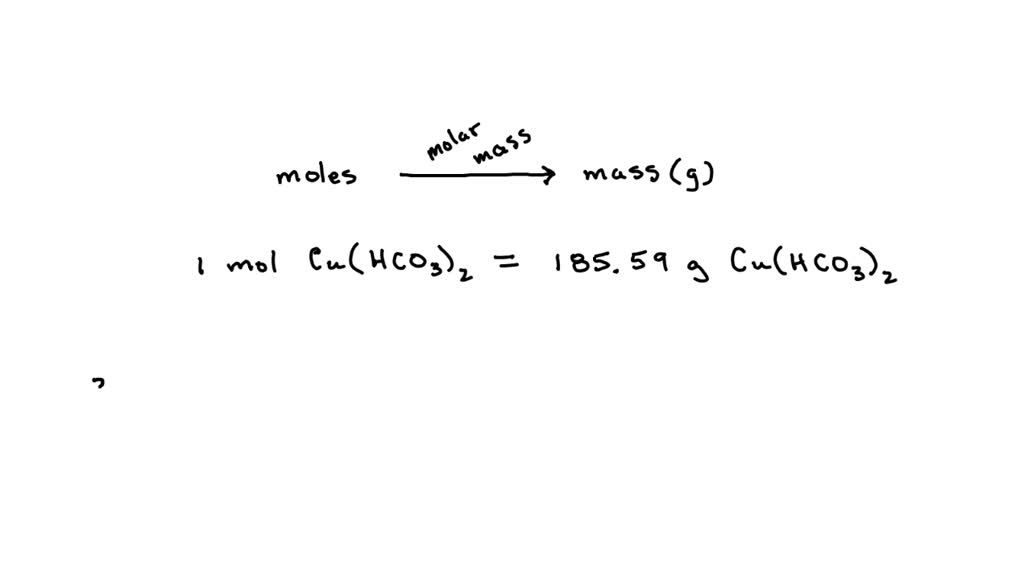 SOLVED: A chemical reaction was used to produce 3.86 moles of copper(II ...