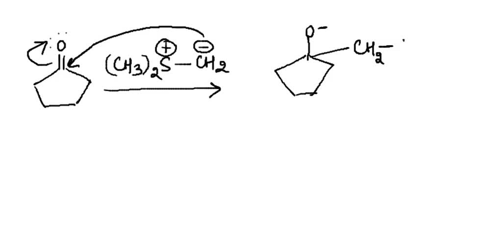 SOLVED: Sulfur ylides react with aldehydes and ketones, but a different ...