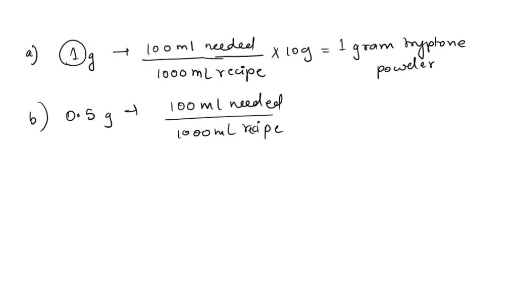 SOLVED: Calculate the amount of each dry ingredient that needs be ...