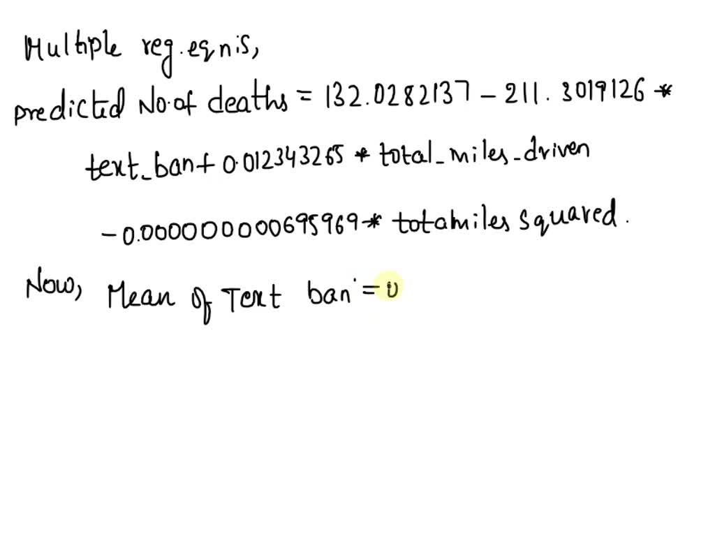 SOLVED: The text provided appears to be output from a statistical analysis. It contains various ...