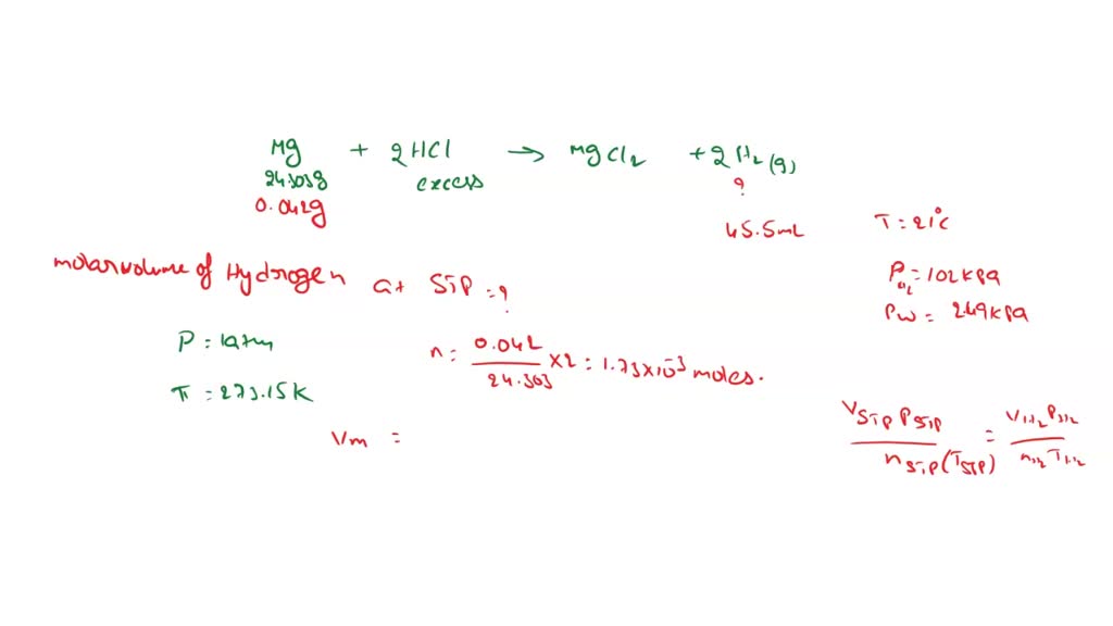 SOLVED: I need help solving this please:) A student performed an ...