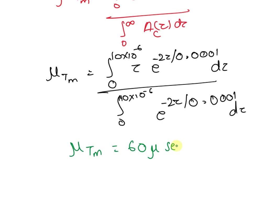 Example 54 Compute The Rms Delay Spread For The Following Power Delay Profile 0 Db A Pt 0