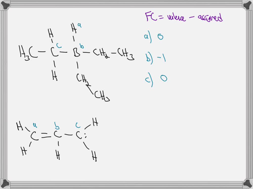 SOLVED: Specify the formal charges (both sign and magnitude) on the ...