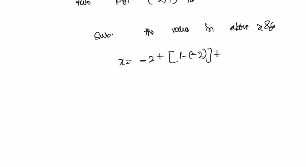 SOLVED: If the point (x1 + t(x2 - x1),y1 + t(y2 - y1)) divides the line segment joining (x1,y1 ...