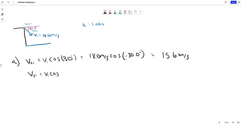 SOLVED: A ball is thrown downward from the top of the building with a speed of 18.0 m/s at an ...