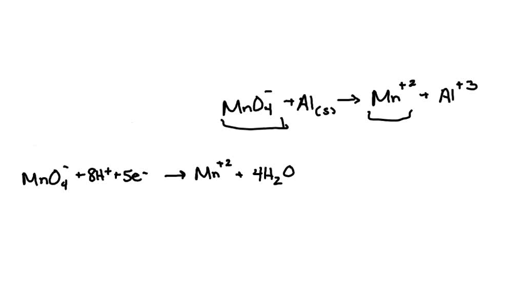 SOLVED: Balance each of the following redox reactions occurring in an ...