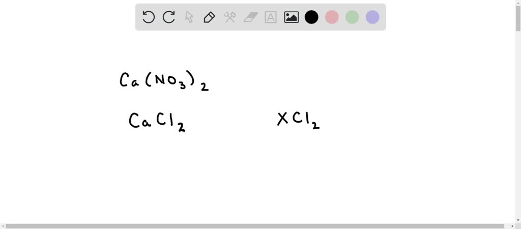 Consider the hypothetical atom X. If the molecular formula for calcium ...