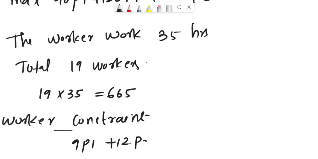 5. Incline Electronics produces three different products in a plant ...