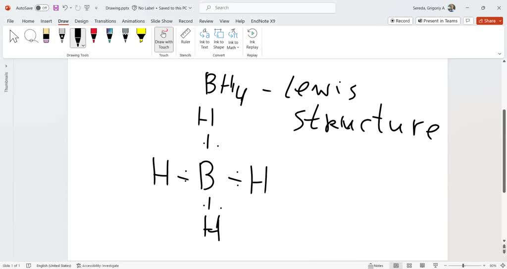 SOLVED: my subject is AP chemistry and I was wondering whats the lewis structure of bh4