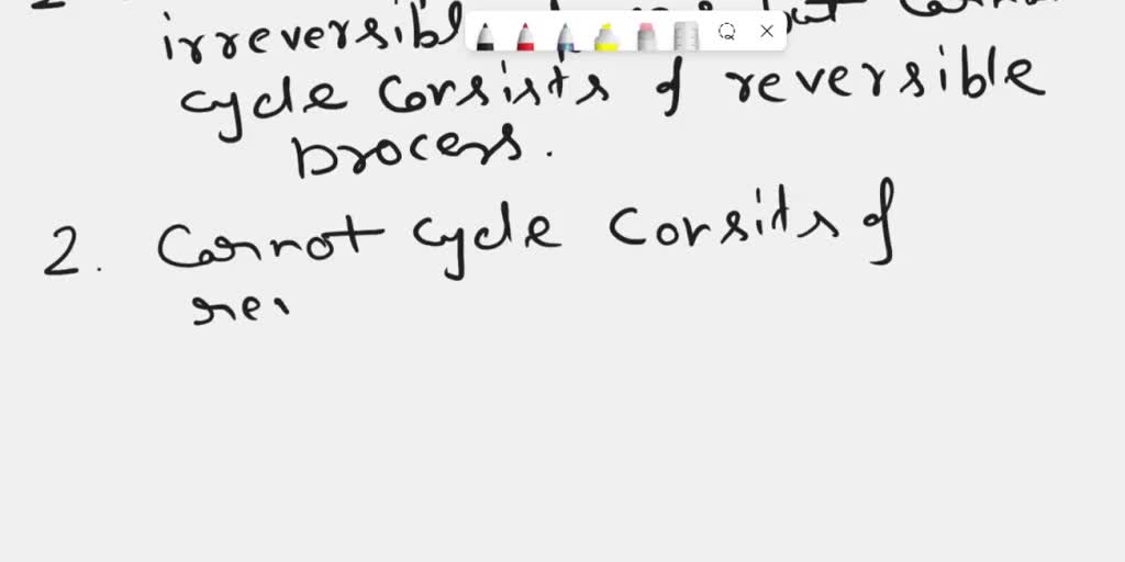 Solved Question No 11 A Deduce The Efficiency Of The Carnot Cycle In Terms Of Temperature