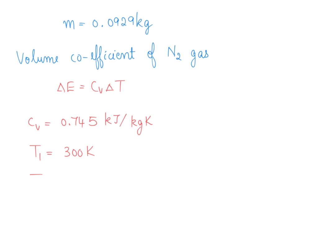 SOLVED: a cylinder fitted with a piston has an initial volume of .1m3 ...