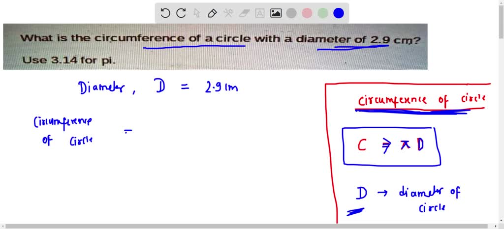 SOLVED: Answer: 5. The diameter of the circular plant box is 2.8 m. What is the distance around ...