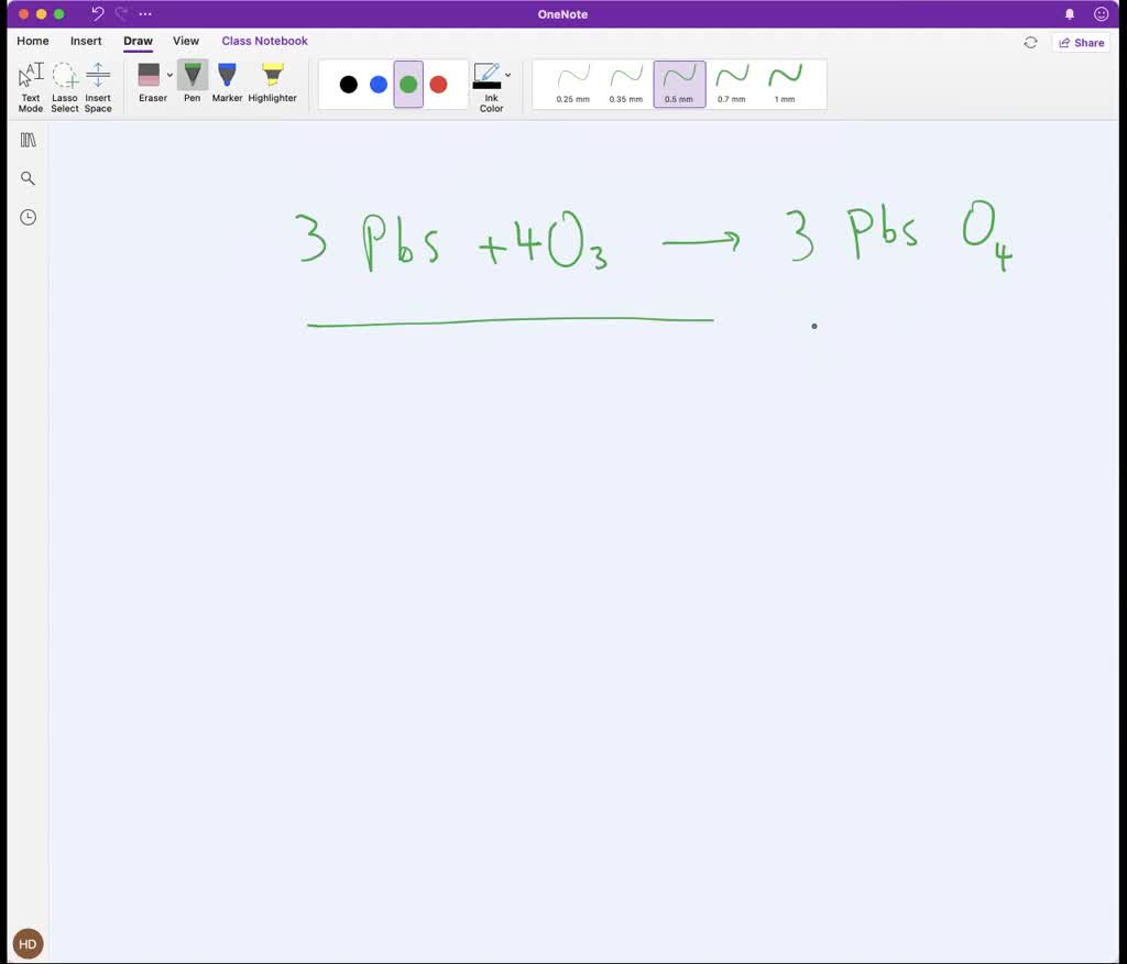 SOLVED: PBS reacts with ozone (O3) and forms PbSO4 as per the balanced ...