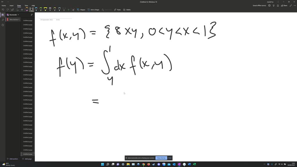SOLVED: f(x,y)=8xy, 0
