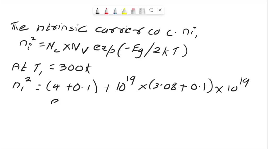 SOLVED: PROBLEM 8 S = 1 G = 4 A hypothetical semiconductor has a band ...