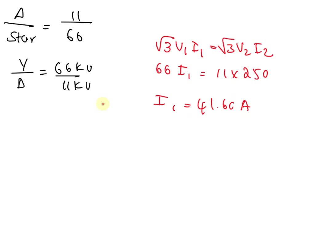 A three-phase 11/66 kV, delta/star transformer protected by Merz-Price ...