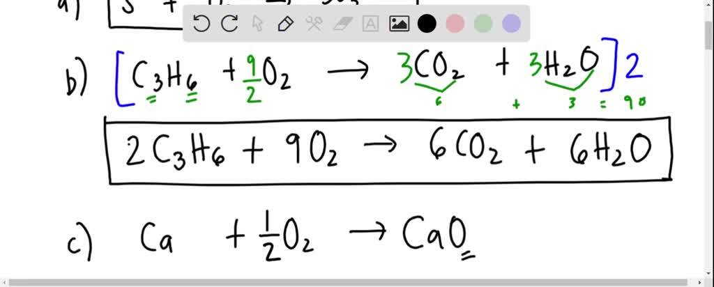 SOLVED: Complete and balance each combustion reaction equation. a. S(s ... SOLVED: Complete and balance each combustion reaction equation. a. S(s ...