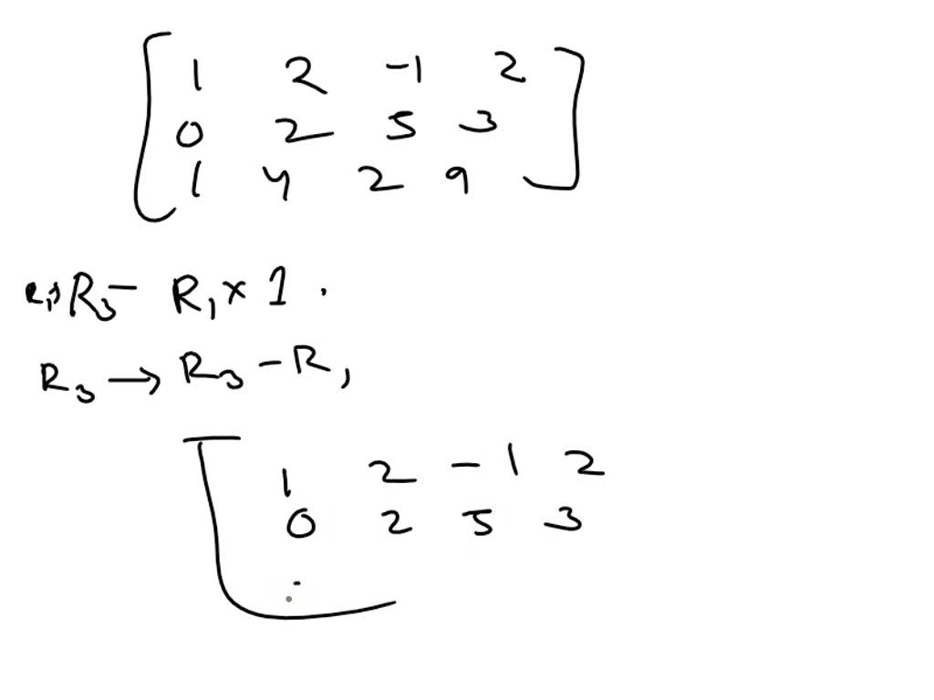SOLVED: Problem Five Compute by hand the LU factorization of the matrix ... SOLVED: Problem Five Compute by hand the LU factorization of the matrix ...
