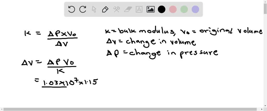 SOLVED: A cube submerged in the ocean, the hydrostatic pressure at this ...