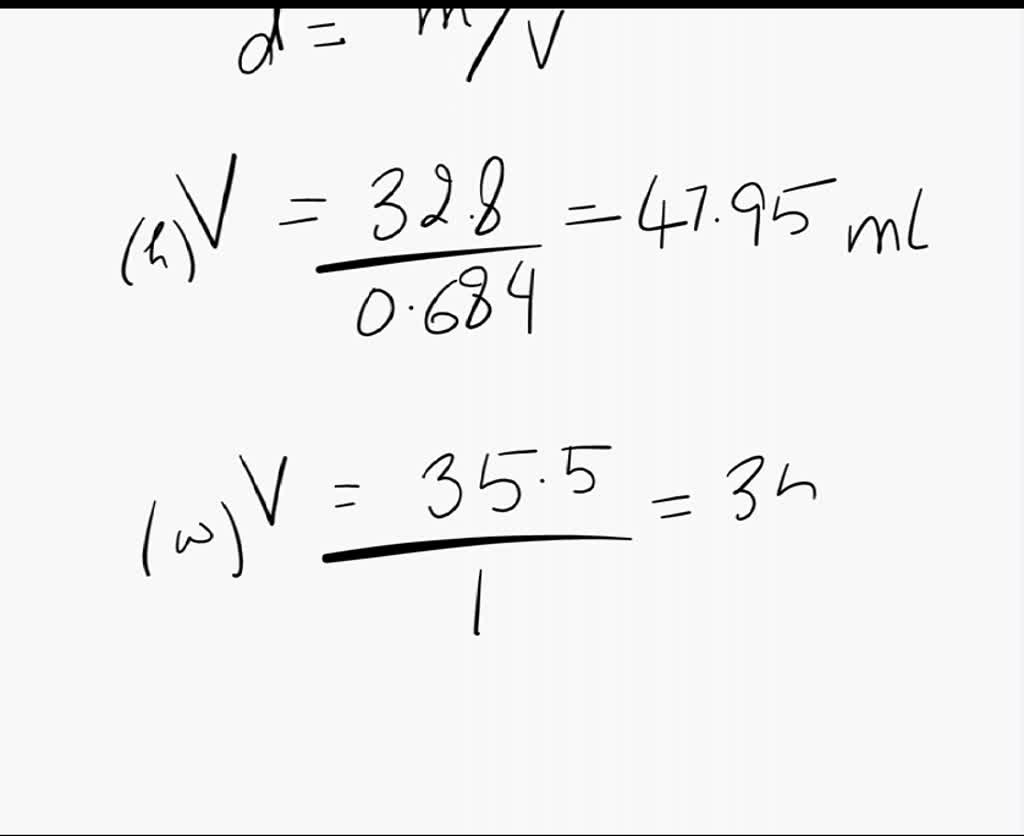 SOLVED: Heptane and water do not mix, and heptane has a lower density ...
