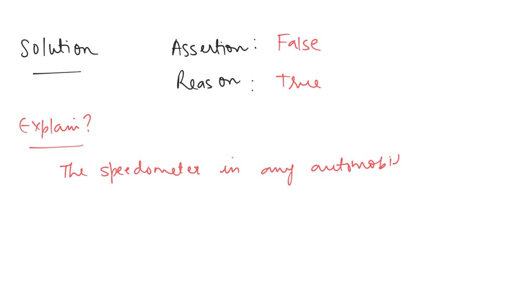 Solved Assertion Displacement Time Graph Tor A Stationary Object Is A Straight Line Parallel