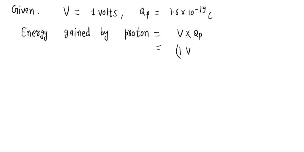 Solved Proton Being 1845 Times Heavier Than An Electron Gains How