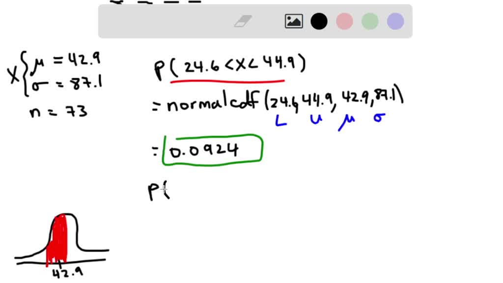 SOLVED: Question 4 =75.6. You intend to draw a random sample of size n ... SOLVED: Question 4 =75.6. You intend to draw a random sample of size n ...