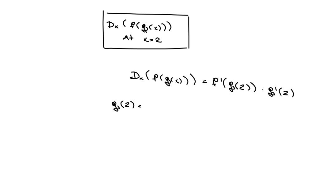 SOLVED: the second one please! Consider the following table of values ...