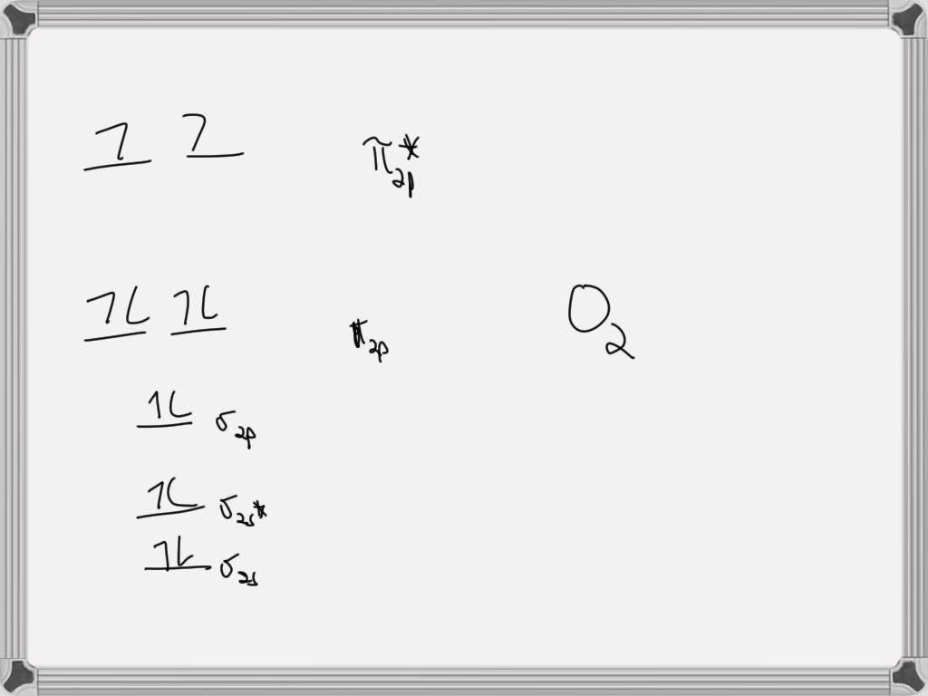 SOLVED: A MO energy diagram with two electrons in sigma 2s, two ...