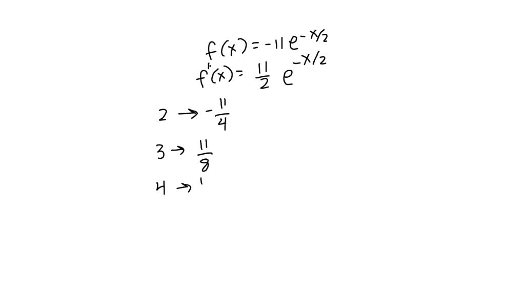 SOLVED: EXERCISE 9 1 f(x)=(2)/(X) and g(x)=x^3+x^2-8 x 1.1 Determine f^'(x) from first principles.