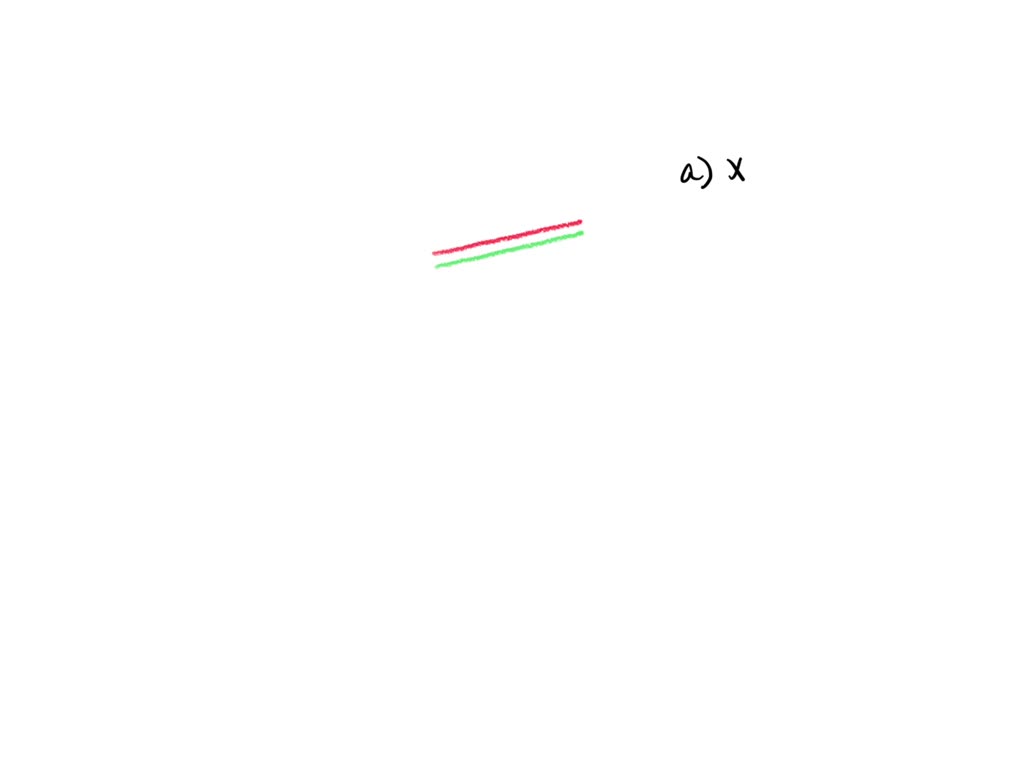 Solved Two Line Segments Are The Same Size And Shape This Makes Them A Equal B Collinear C