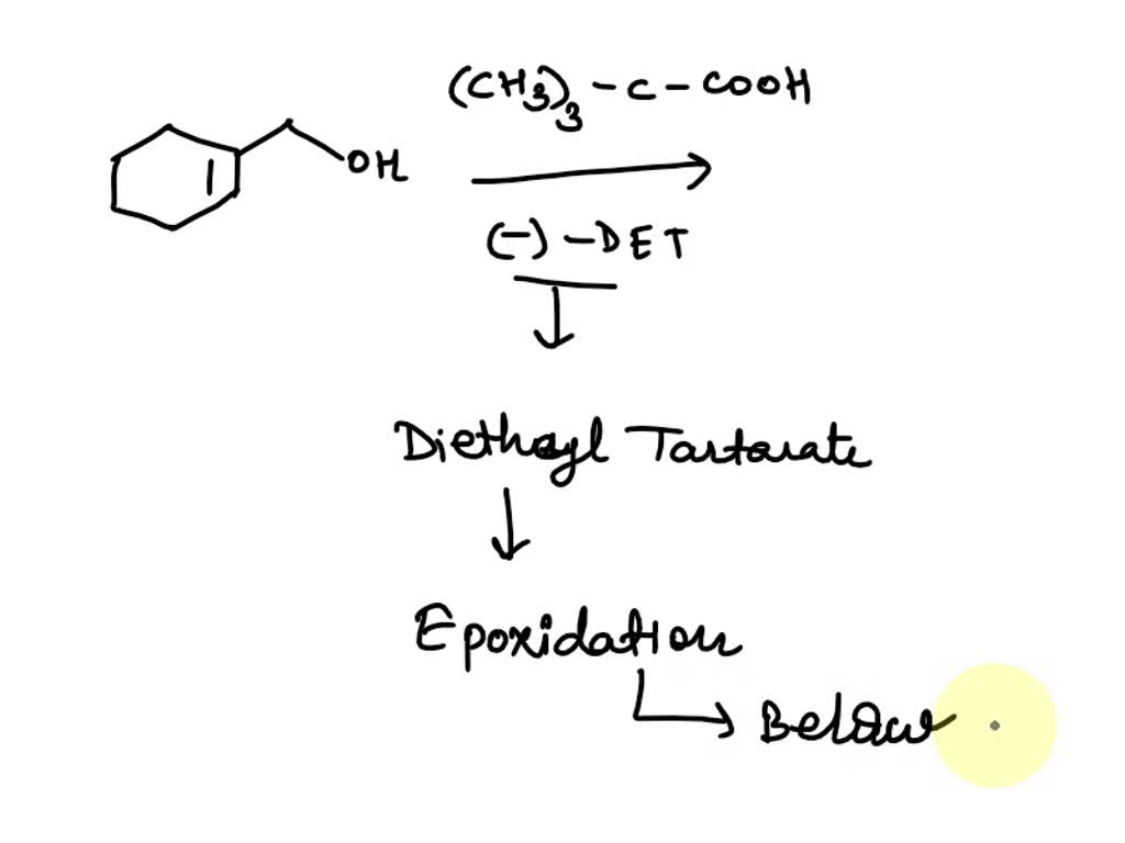SOLVED: Draw the product of the following Sharpless epoxidation ...