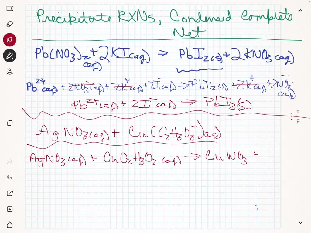 SOLVED: (12) For each reaction shown below: A) Predict and write formulas for the possible ...