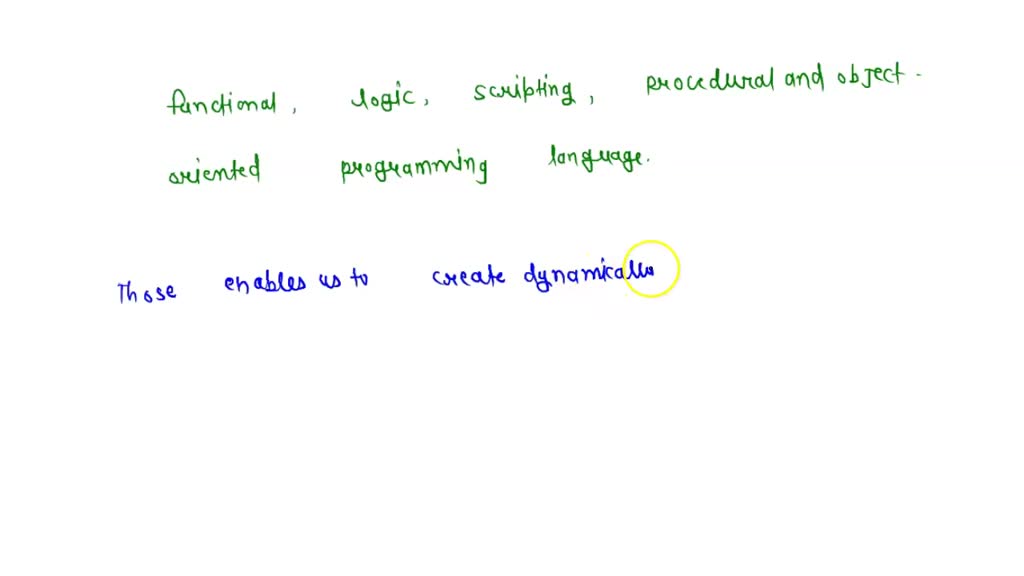 Explain how principles of computer programming are applied in different ...