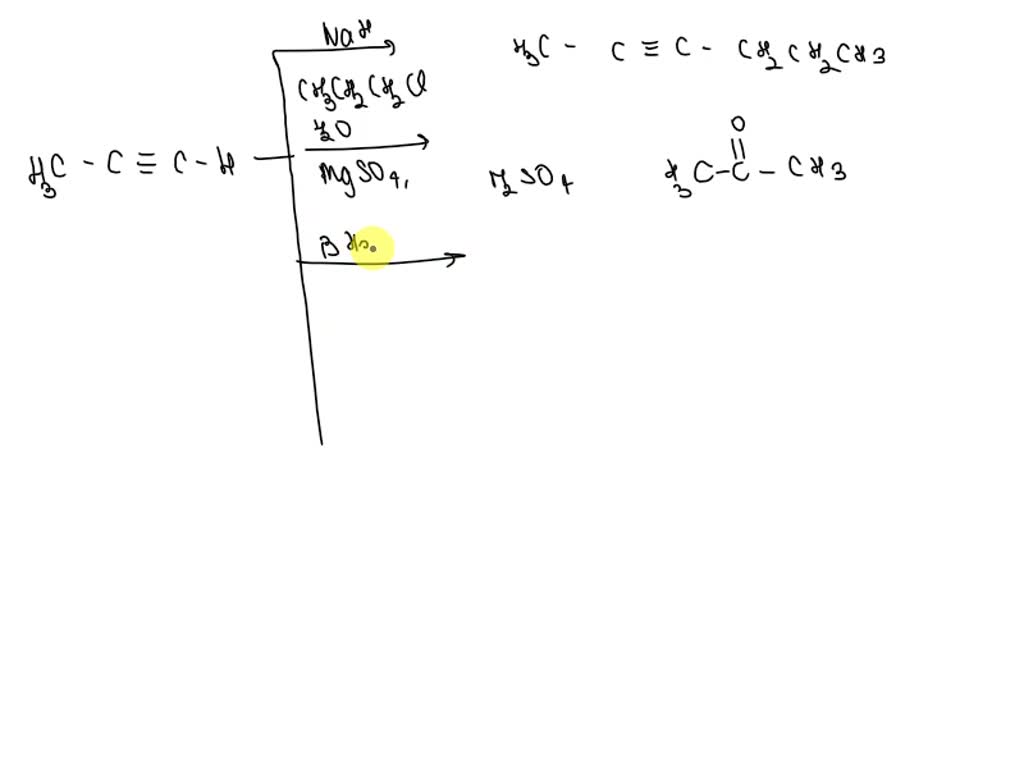 SOLVED: For the following reactions, draw the structure of the major product that will form from ...