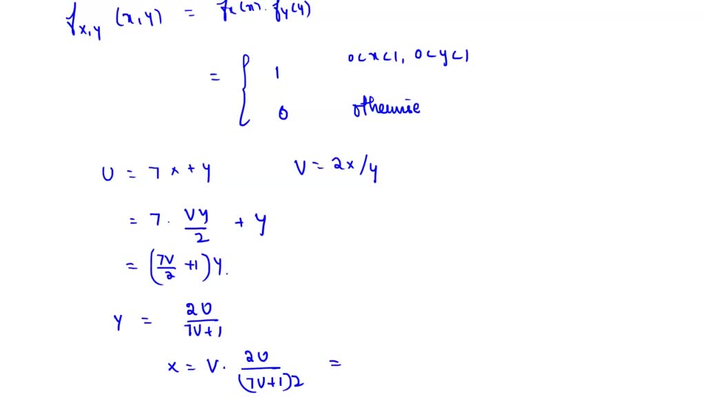 SOLVED: Suppose that X and Y are independent and identically distributed uniform random ...