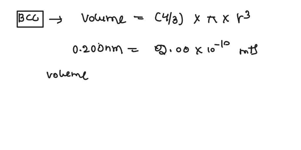 SOLVED: Calculate the volume of a tetragonal unit cell with lattice of a = 5.094 Å and c = 5.304 Å.