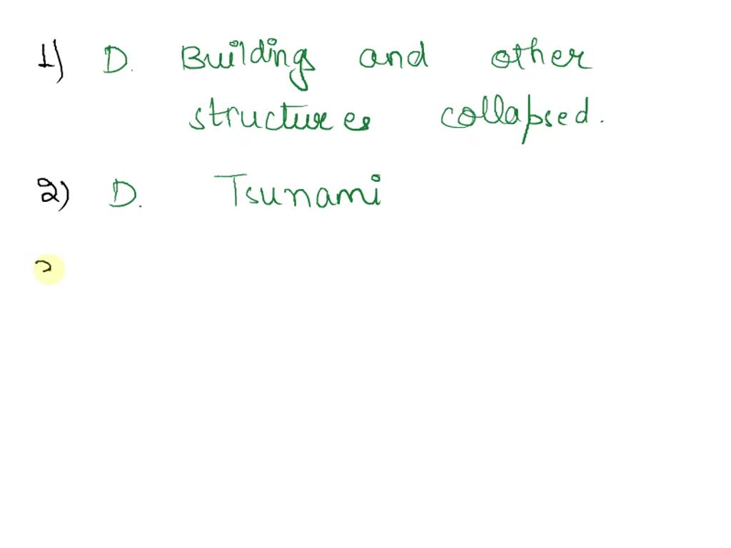 SOLVED: Texts: 1. What are the seismic codes and building standards ...