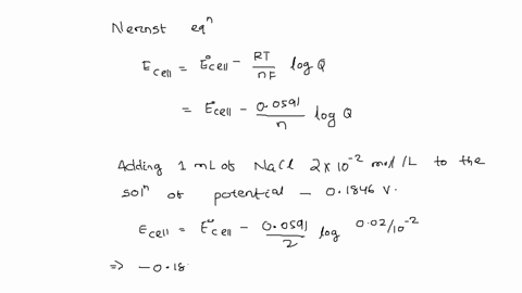 the na concentration of a solution was determined by measurements with ...