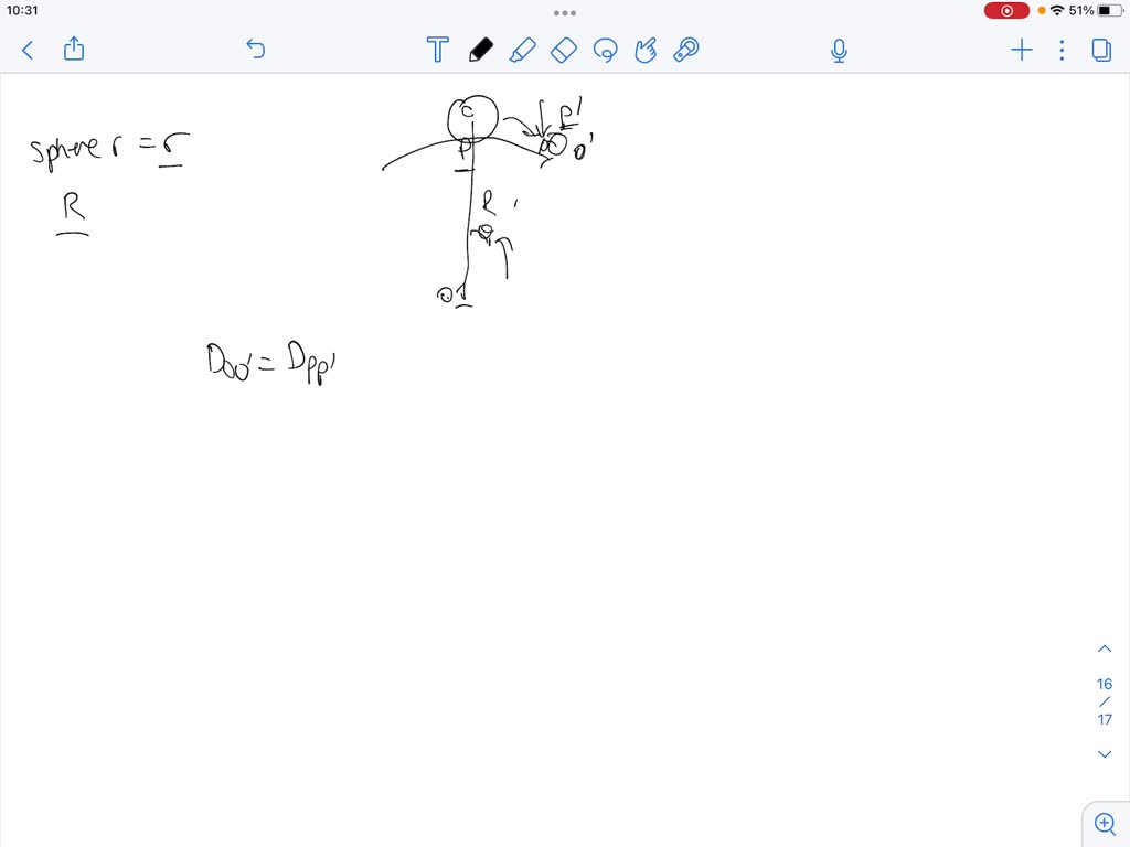 'A sphere of radius r is undergoing pure rolling with constant angular ...