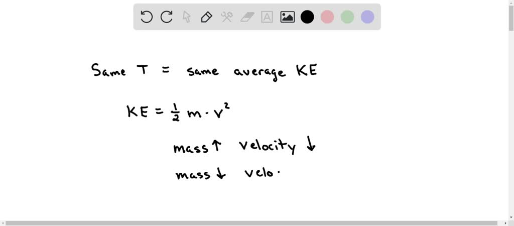 SOLVED: Which of these gases has the LARGEST molar mass? The graph ...