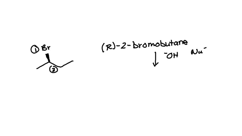 SOLVED: HO- (R)-2-bromobutane 25 Â°C Draw the major product(s) of the ...