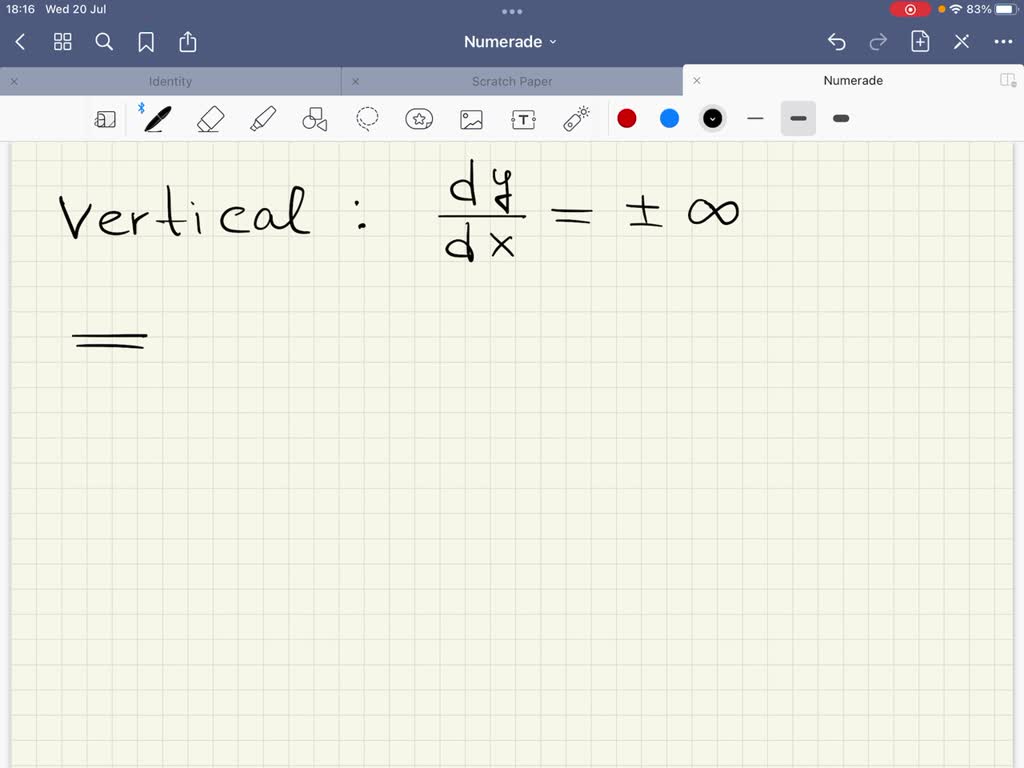 SOLVED: Find the points on the curve where the tangent is horizontal or vertical. If you have a ...