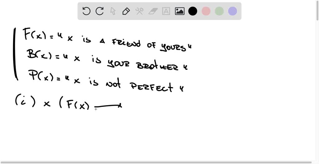 Translate The Following Statements Into Logical Expressions Using Predicates Quantifiers And
