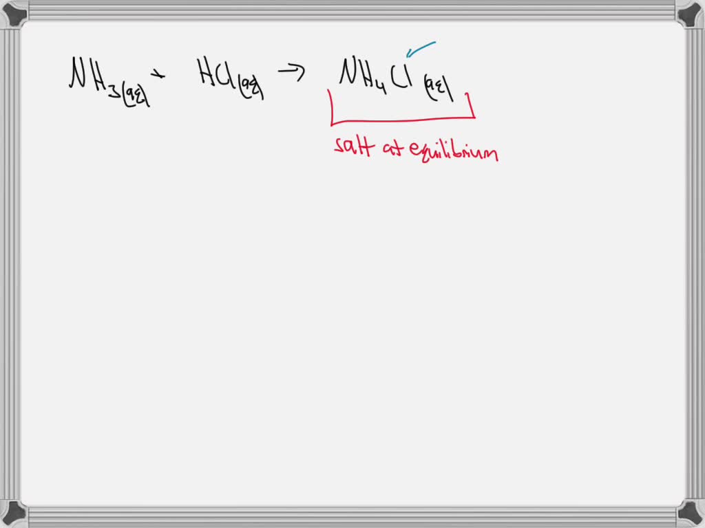 SOLVED: Consider the titration of a weak base, NH3, with a strong acid, HCl as shown in the ...