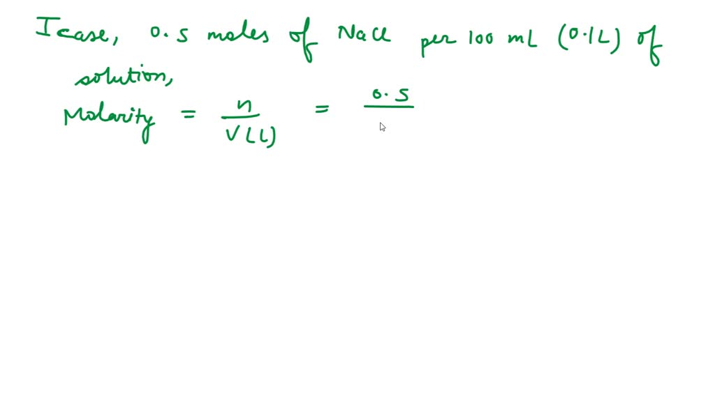 SOLVED: In an aqueous solution of sodium hypochlorite NaClO of ...
