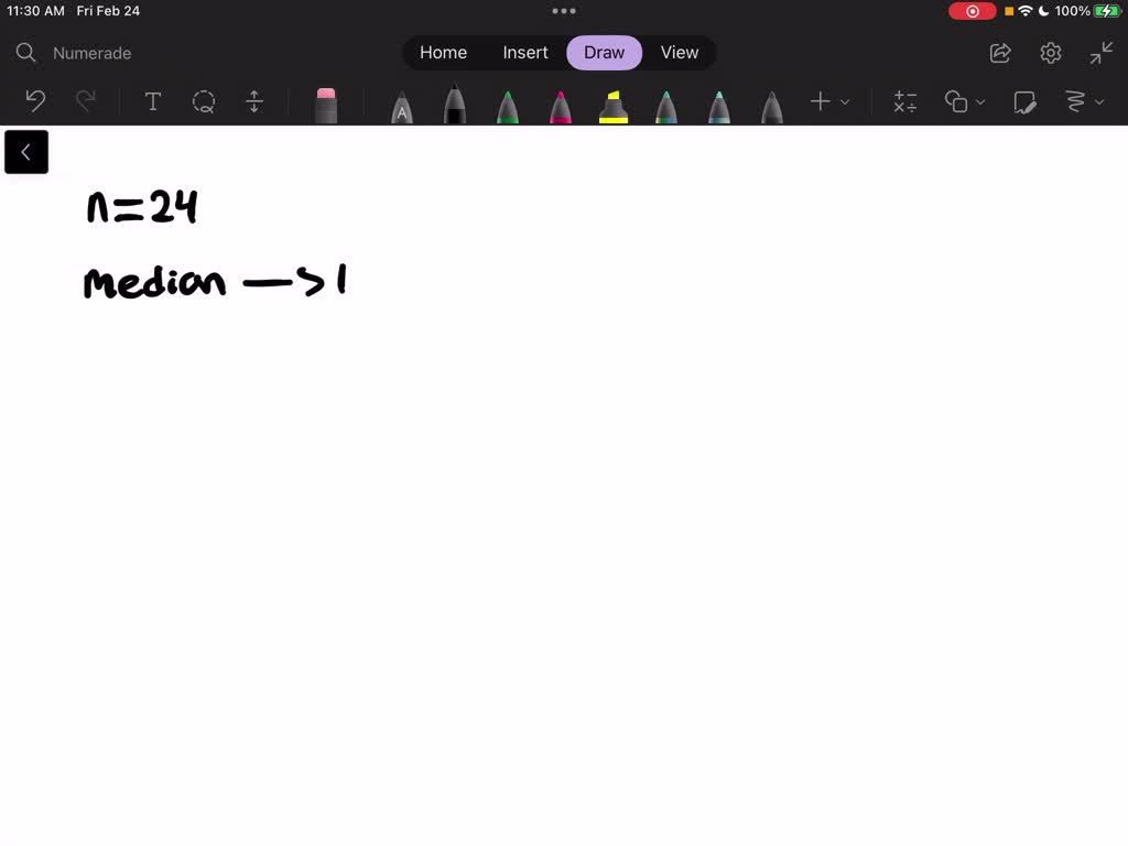 Solved Refer To The Data Listed In Exercise 6 Identify The Two Values That Are Closest To The