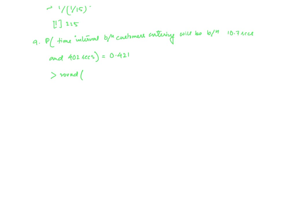 Solved The Exponential Distribution Is A Continuous Distribution The Main R Functions That We