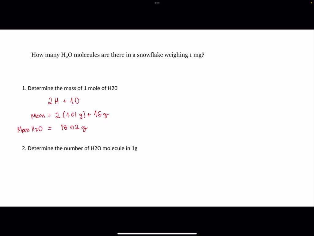 SOLVED: Avogadro's number