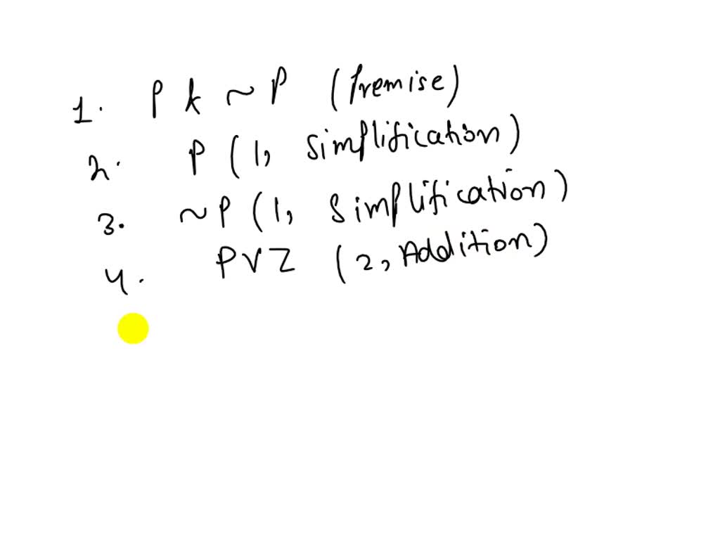 SOLVED: Using the transformation rules of system P, prove that anything whatsoever would ...